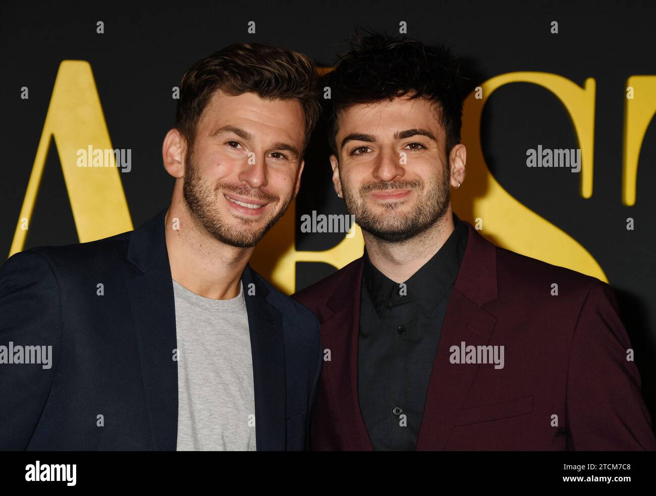 LOS ANGELES, CALIFORNIA - DECEMBER 12: (L-R) Ryan Ciambriello and Alec ...