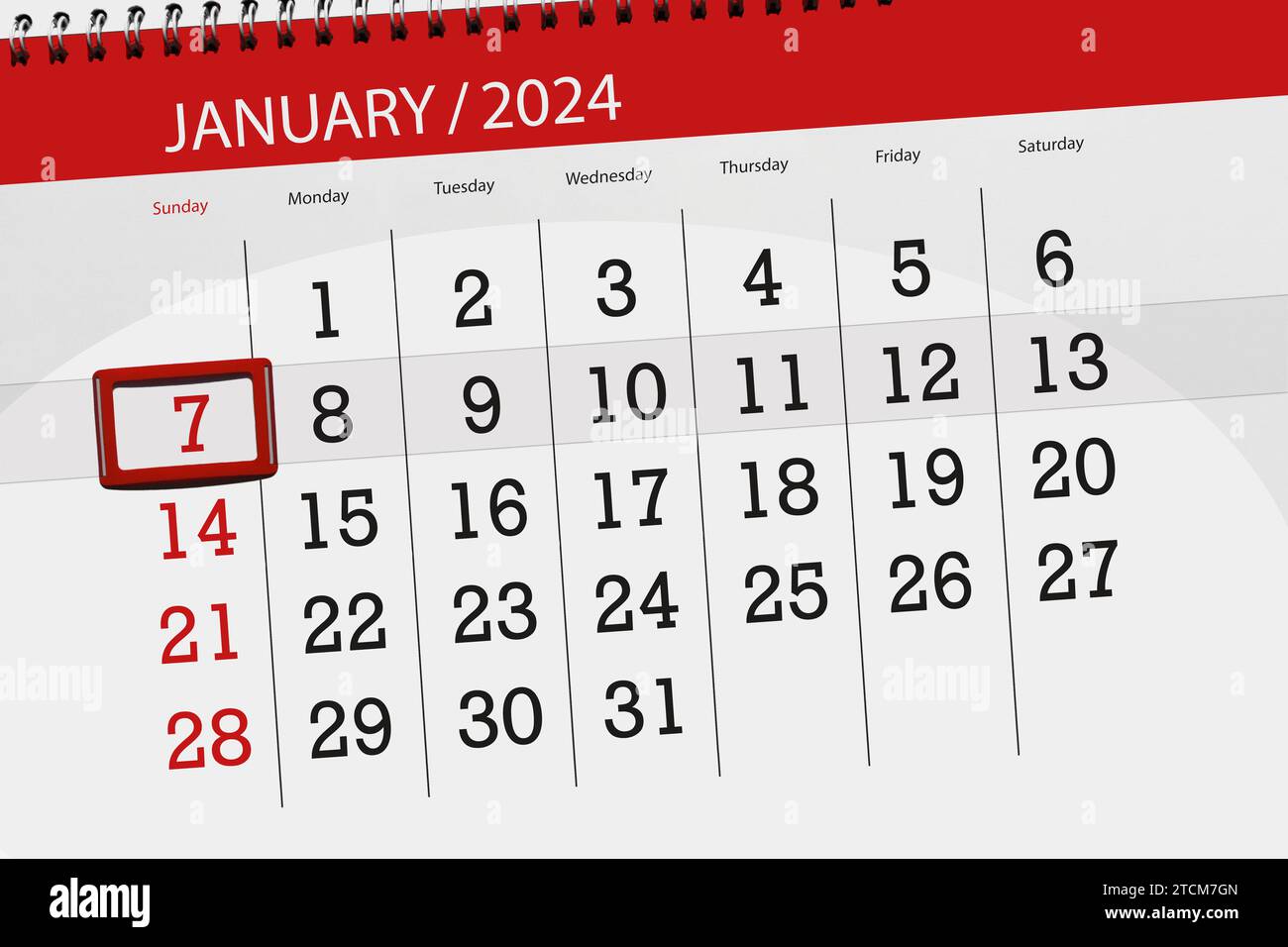Calendar 2024, deadline, day, month, page, organizer, date, January ...