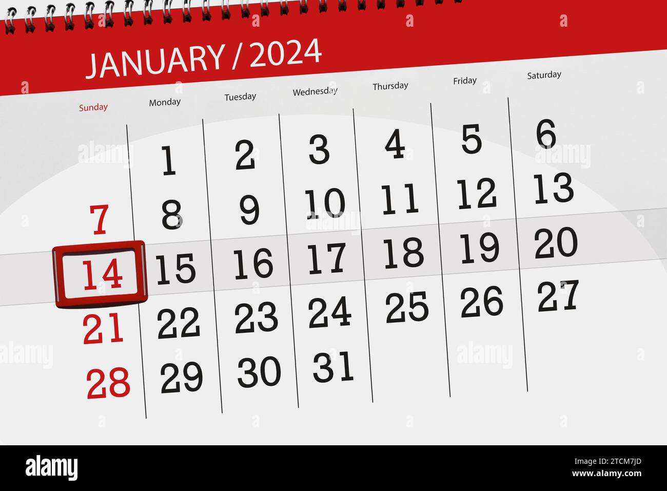 Calendar 2024, deadline, day, month, page, organizer, date, January ...