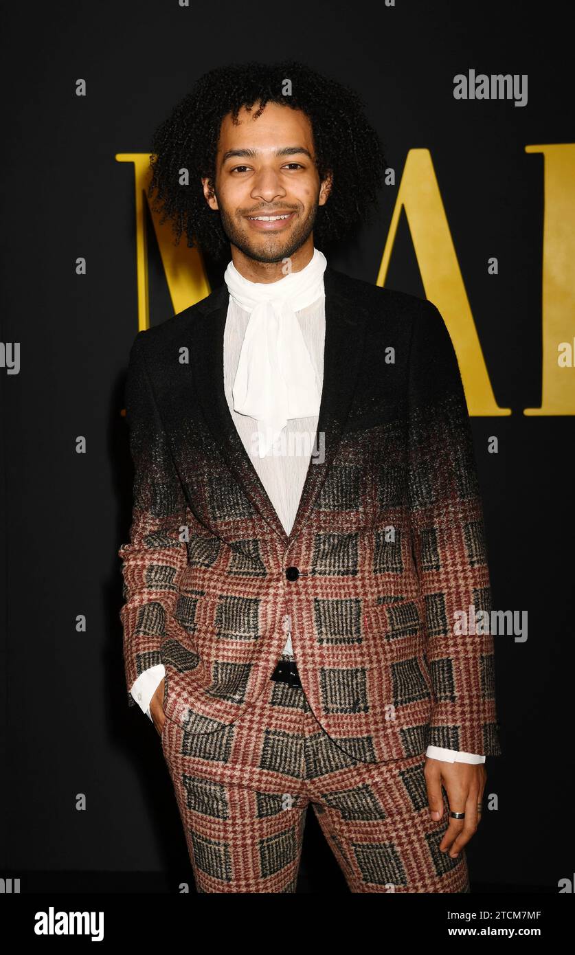 LOS ANGELES, CALIFORNIA - DECEMBER 12: Jordan Dobson attends Netflix's ...