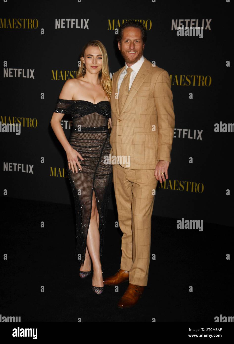 LOS ANGELES, CALIFORNIA - DECEMBER 12: (L-R) Stephanie Tarling and ...