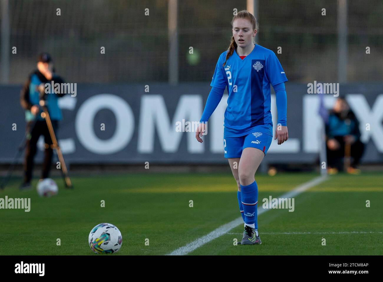 Futbol Salou Sports Center SALOU, SPAIN - DECEMBER 4: Birna ...
