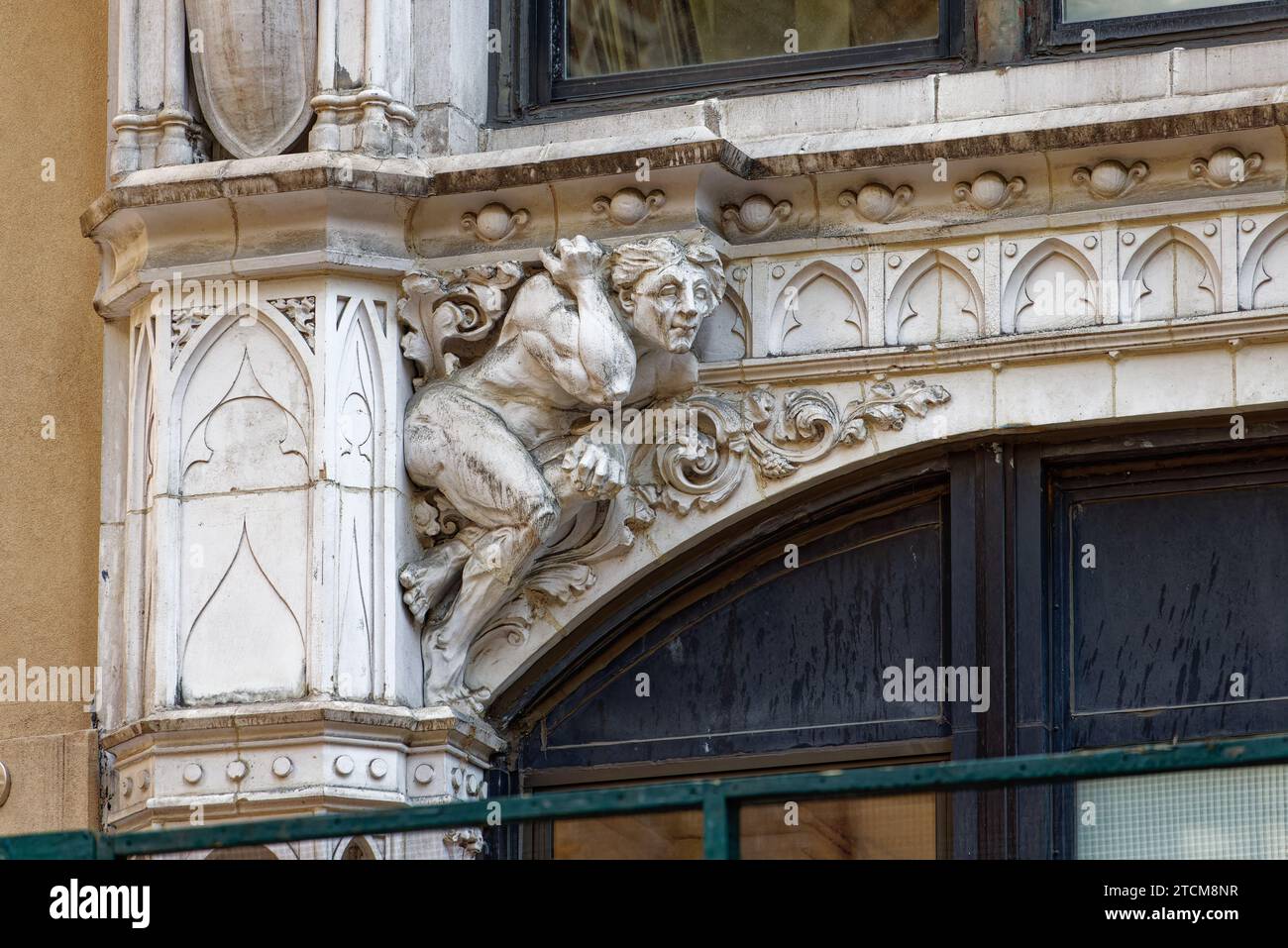 In pain? This grotesque carries the weight of 33 West 46th Street, a ...