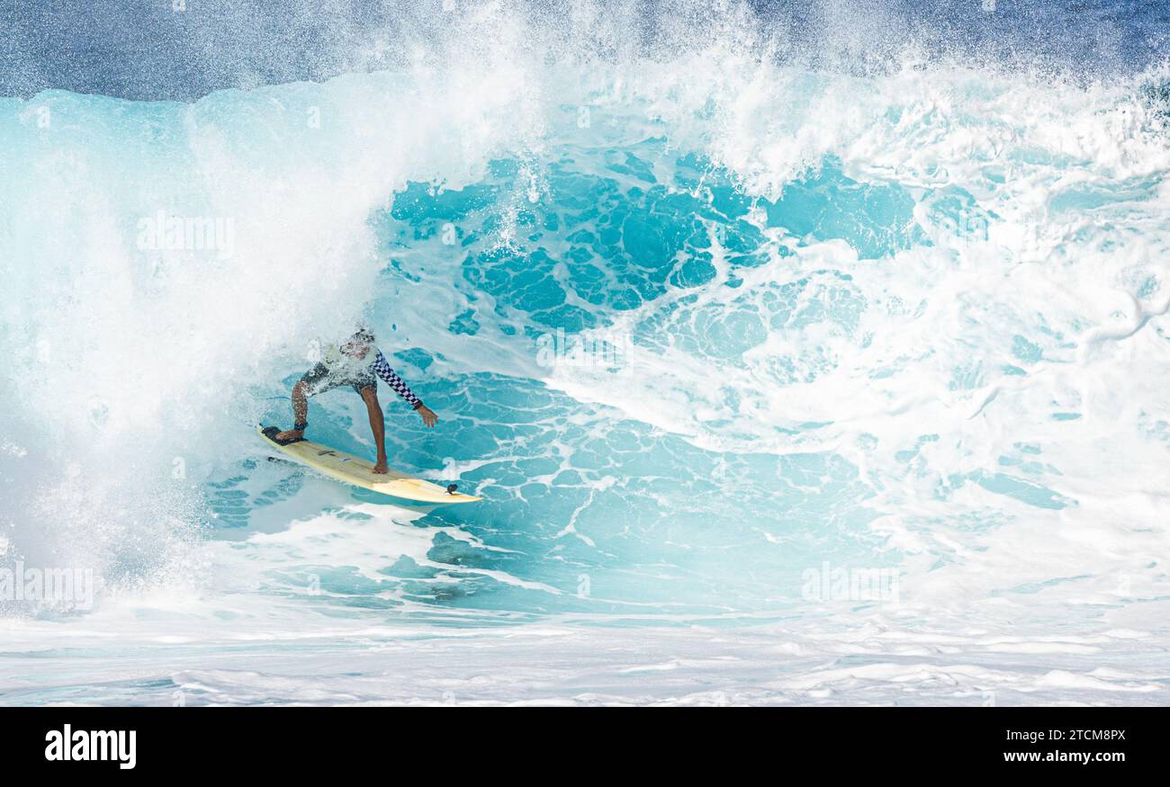 Pupukea, HI, USA. 12th Dec, 2023. Luke Shepardson pictured at the 2023 ...