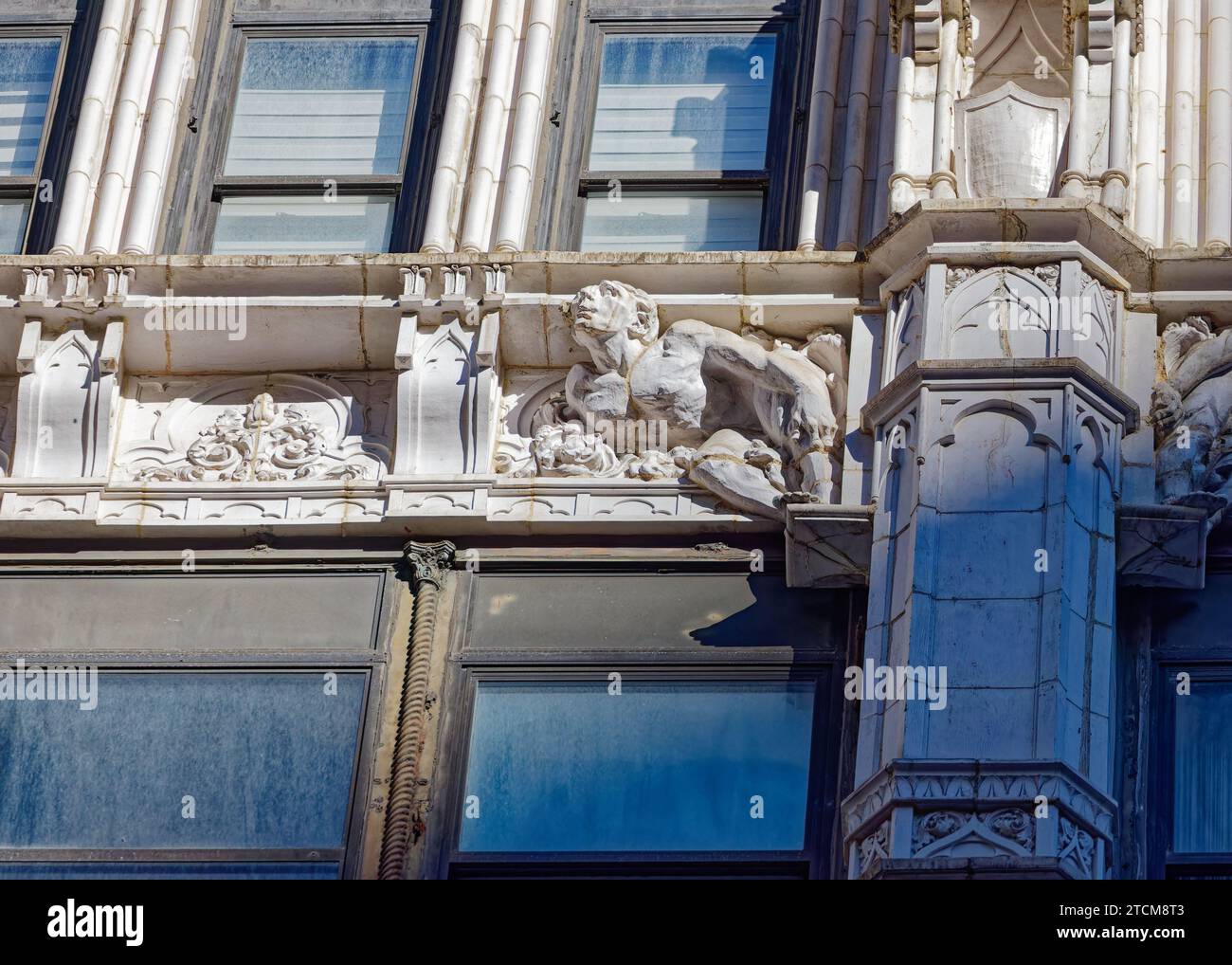 In pain? This grotesque carries the weight of 33 West 46th Street, a ...