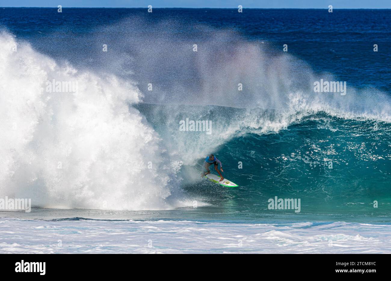 PUPUKEA, HI - December 12, 2023: Billy Kemper pictured at the 2023 Vans ...
