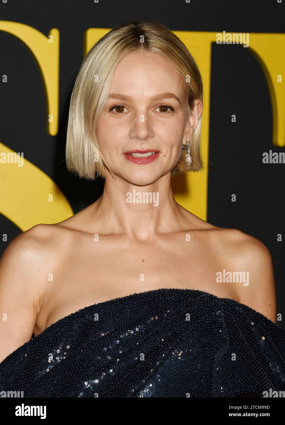 LOS ANGELES, CALIFORNIA - DECEMBER 12: Carey Mulligan attends Netflix's ...