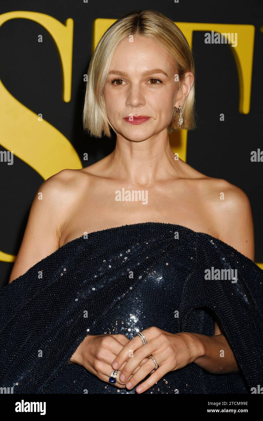 LOS ANGELES, CALIFORNIA - DECEMBER 12: Carey Mulligan attends Netflix's ...