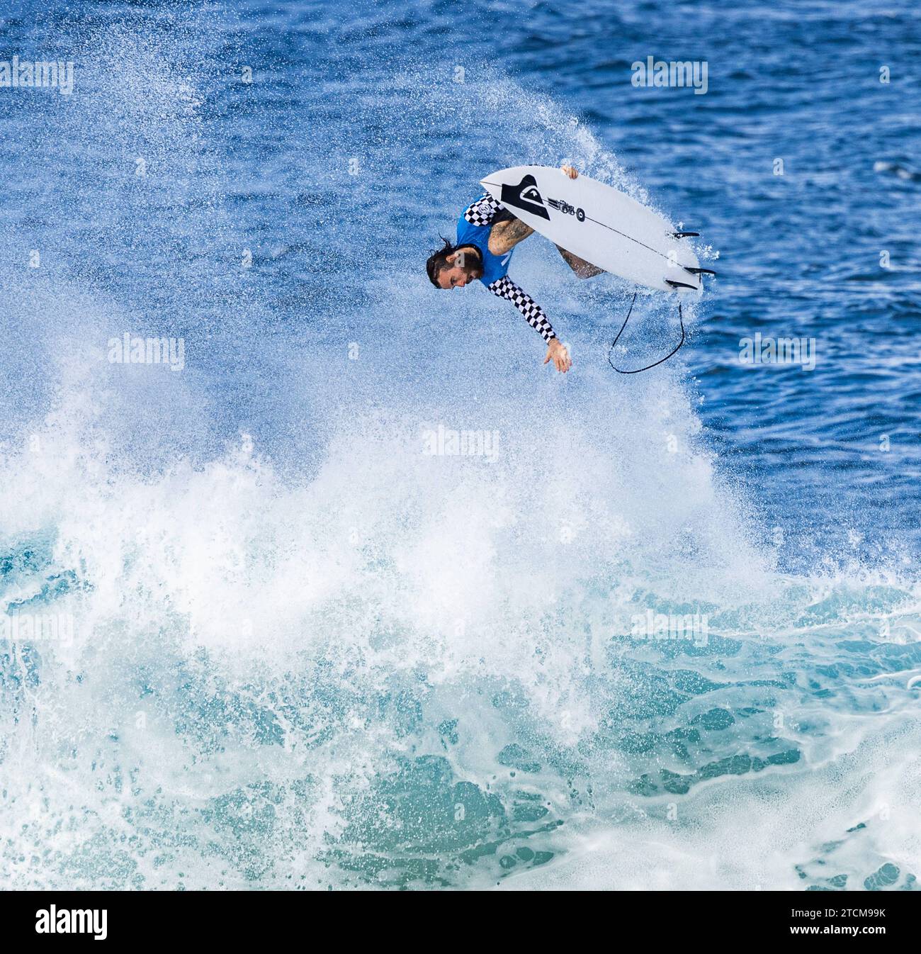 PUPUKEA, HI - December 12, 2023: Mikey Wright pictured at the 2023 Vans ...
