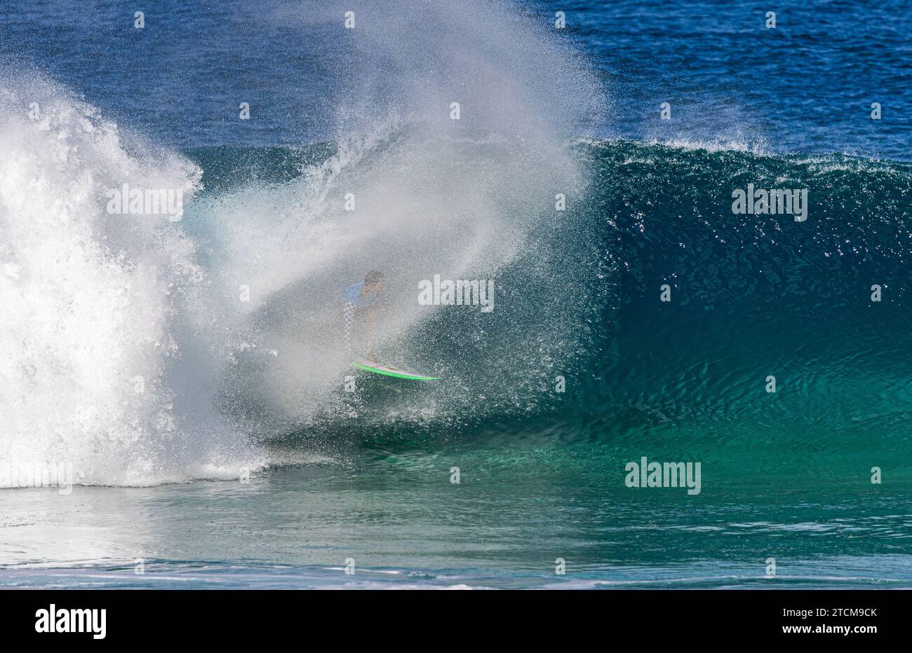 PUPUKEA, HI - December 12, 2023: Billy Kemper pictured at the 2023 Vans ...
