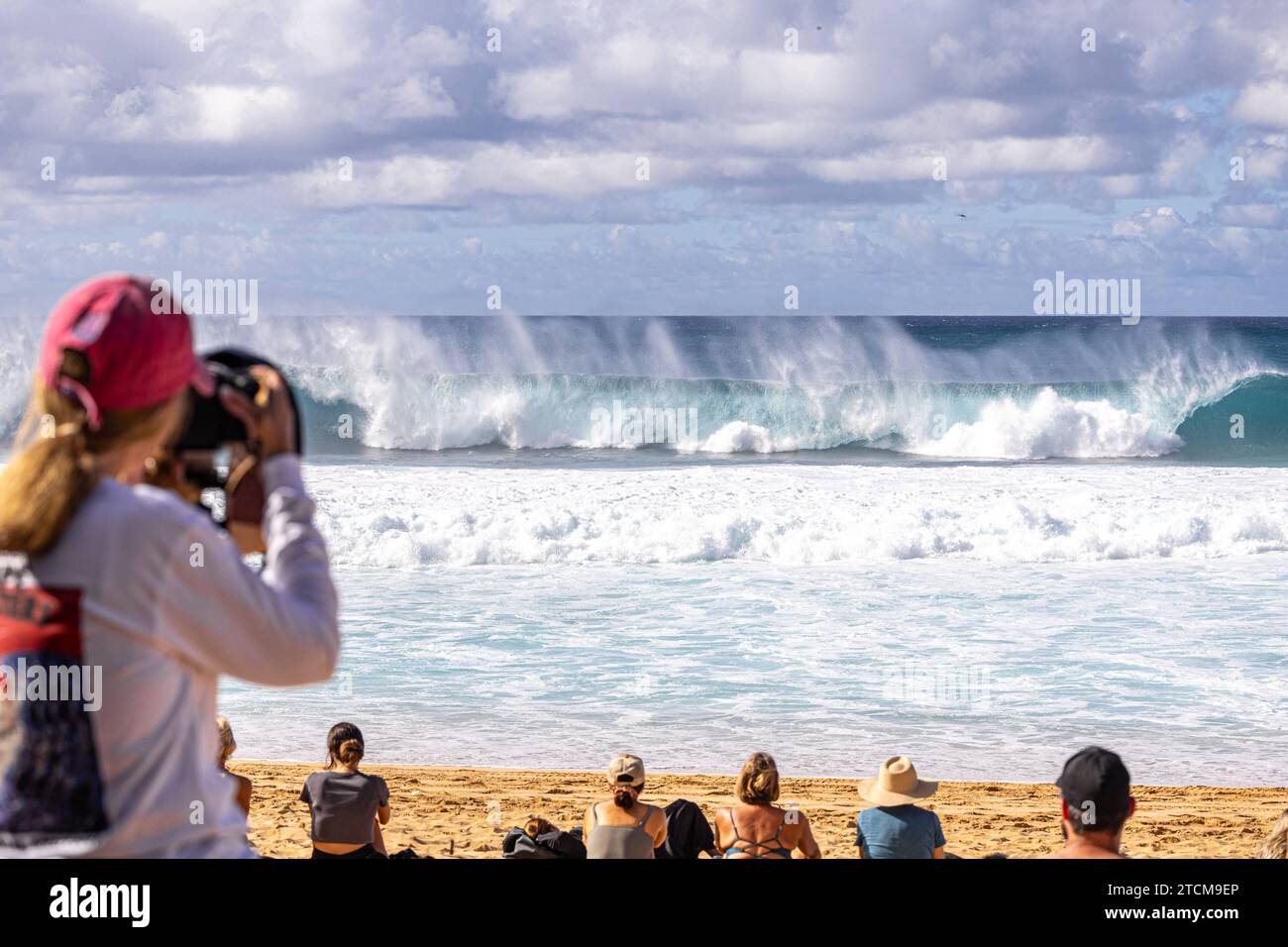 PUPUKEA, HI - December 12, 2023: atmosphere pictured at the 2023 Vans ...