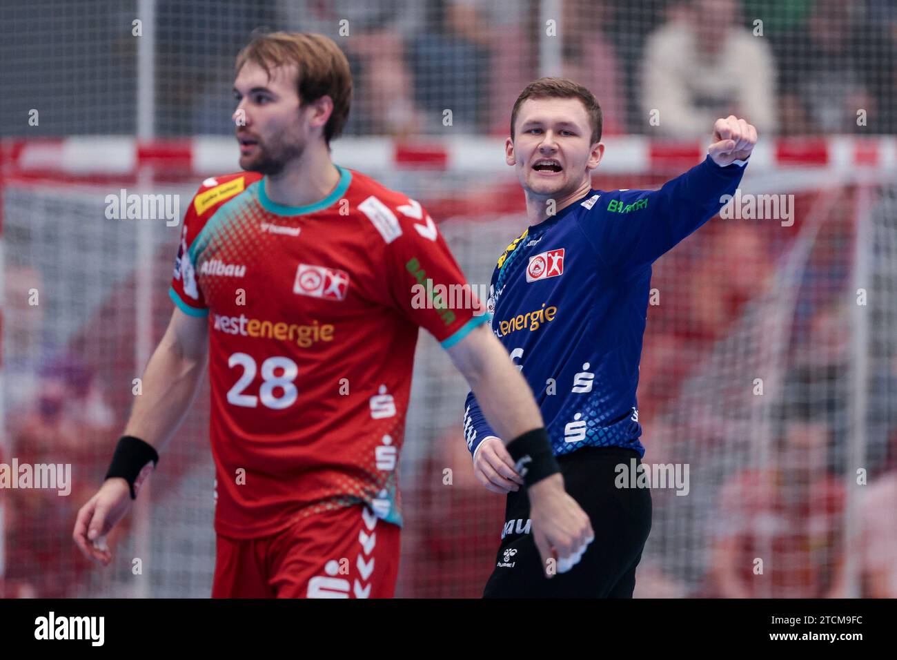 Essen, Deutschland. 13th Dec, 2023. 13.12.2023, Handball, Saison 2023/2024, DHB-Pokal, HBL ...