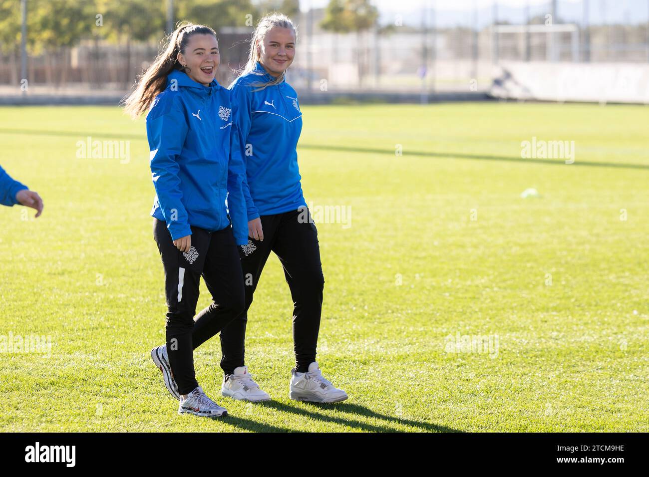 Futbol Salou Sports Center SALOU, SPAIN - DECEMBER 4: Iceland players ...