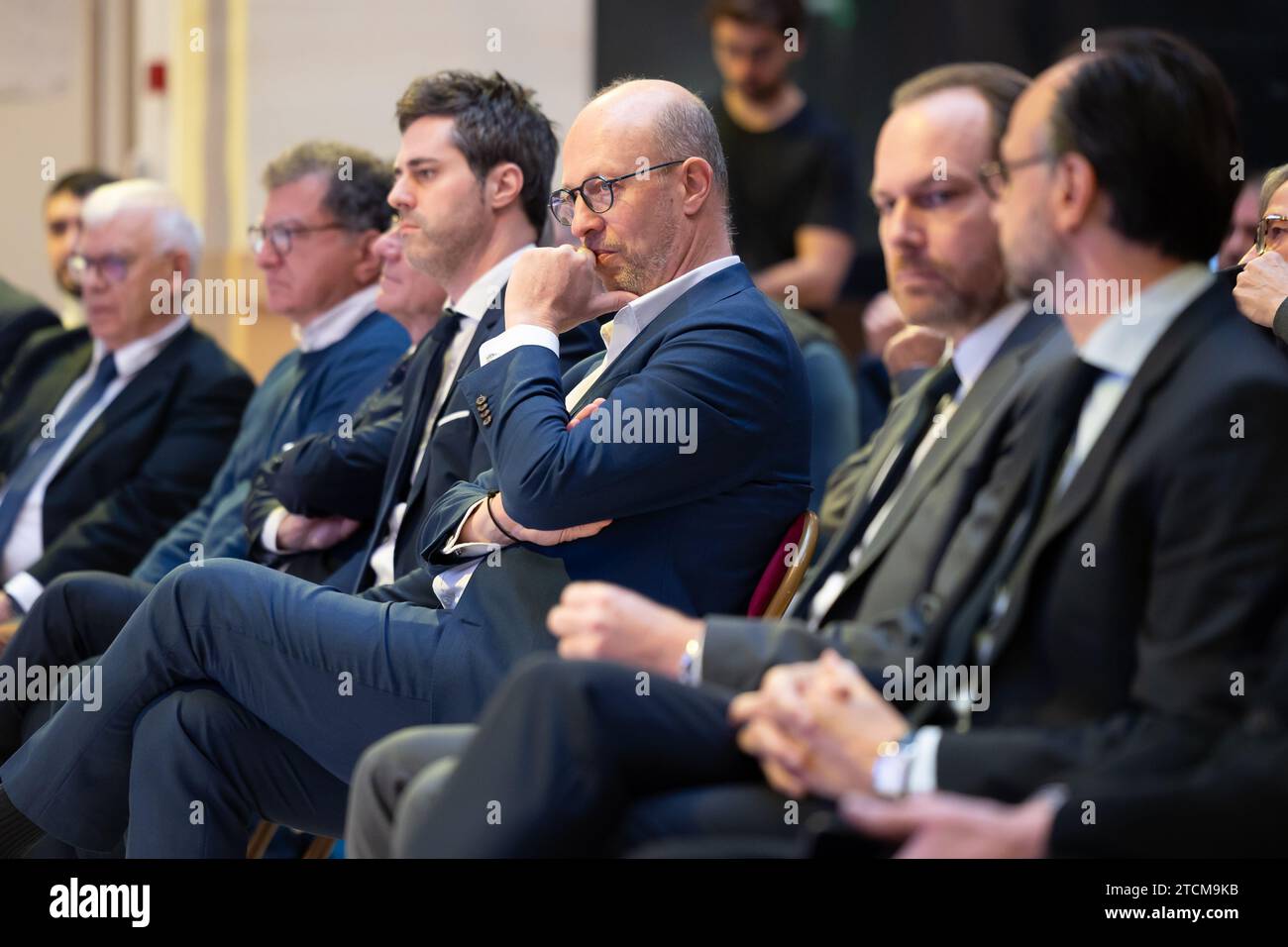 Paris, France. 13th Dec, 2023. Marc Lhermitte, Conférence de presse ...