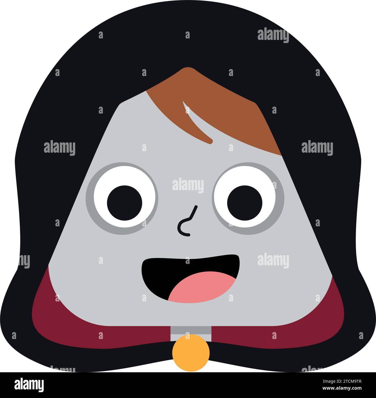 Cute male warlock halloween costume avatar Vector Stock Vector Image ...