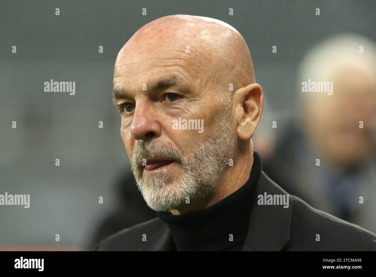 Newcastle on Wednesday 13th December 2023.AC Milan Manager Stefano ...
