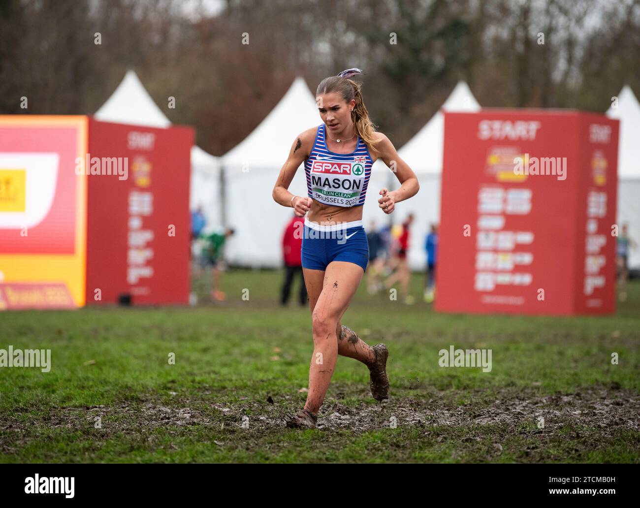 Olivia Mason of Great Britain & NI competing in the women’s U23 race at ...
