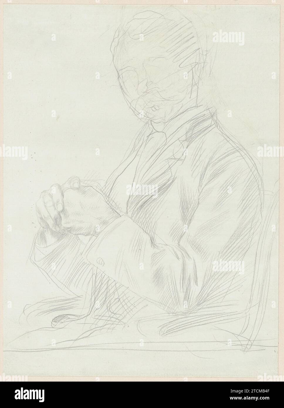 Study for the Portrait of Edward D. Adams 1921 by Edward Dean Adams ...