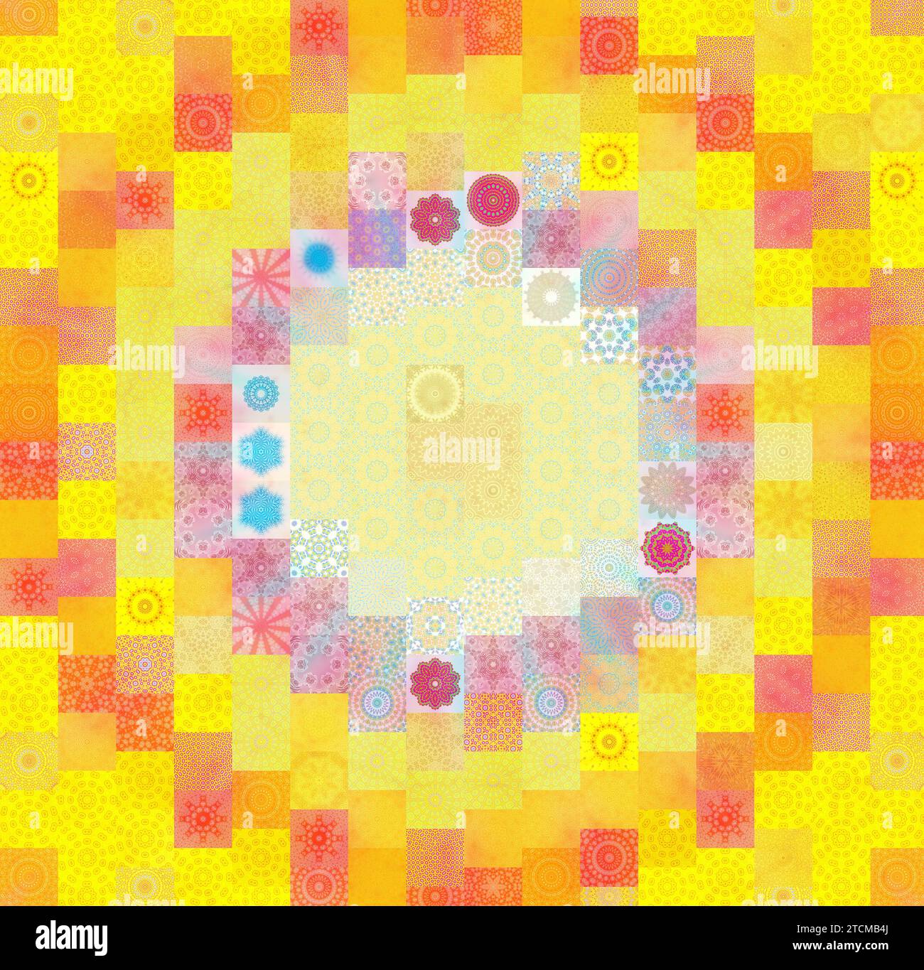 Color background with abstract bright mosaic pattern Stock Photo - Alamy