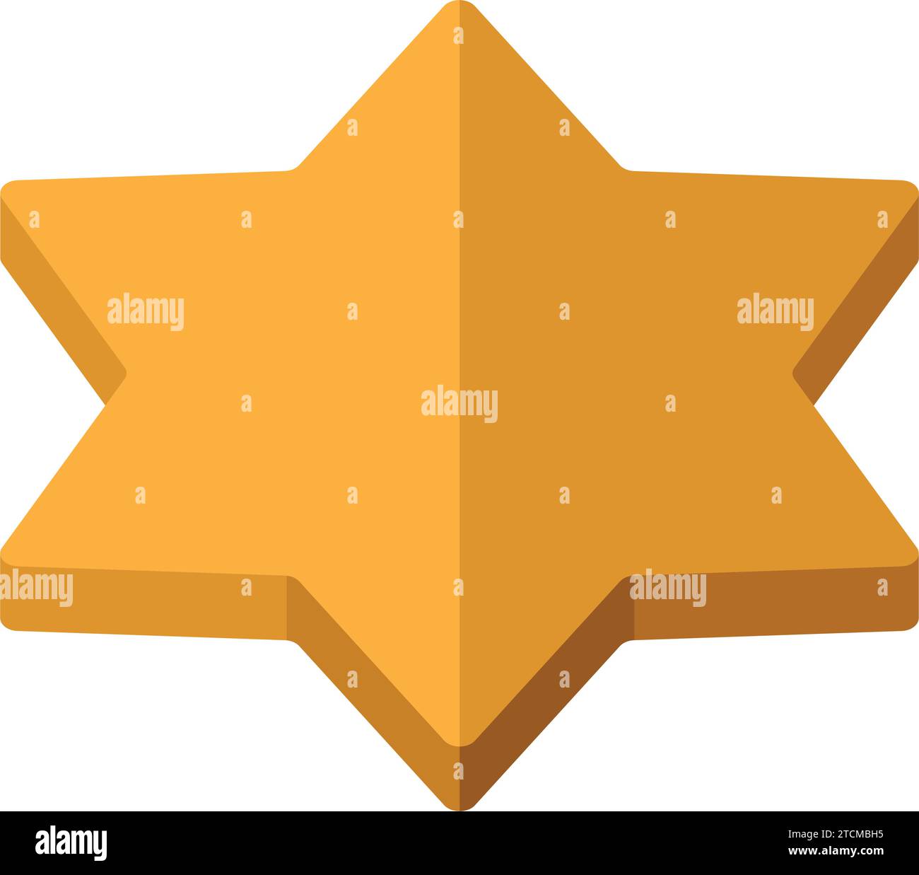 2d isometric star shape icon Vector Stock Vector Image & Art - Alamy
