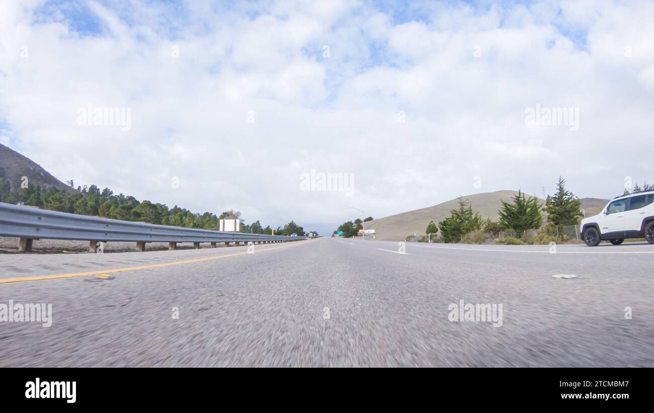 Highway 101 california pov hi-res stock photography and images - Alamy
