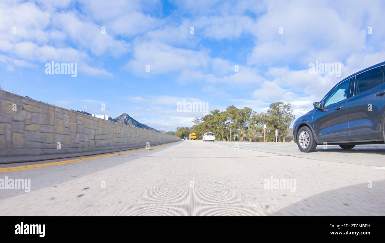 Highway 101 california pov hi-res stock photography and images - Alamy