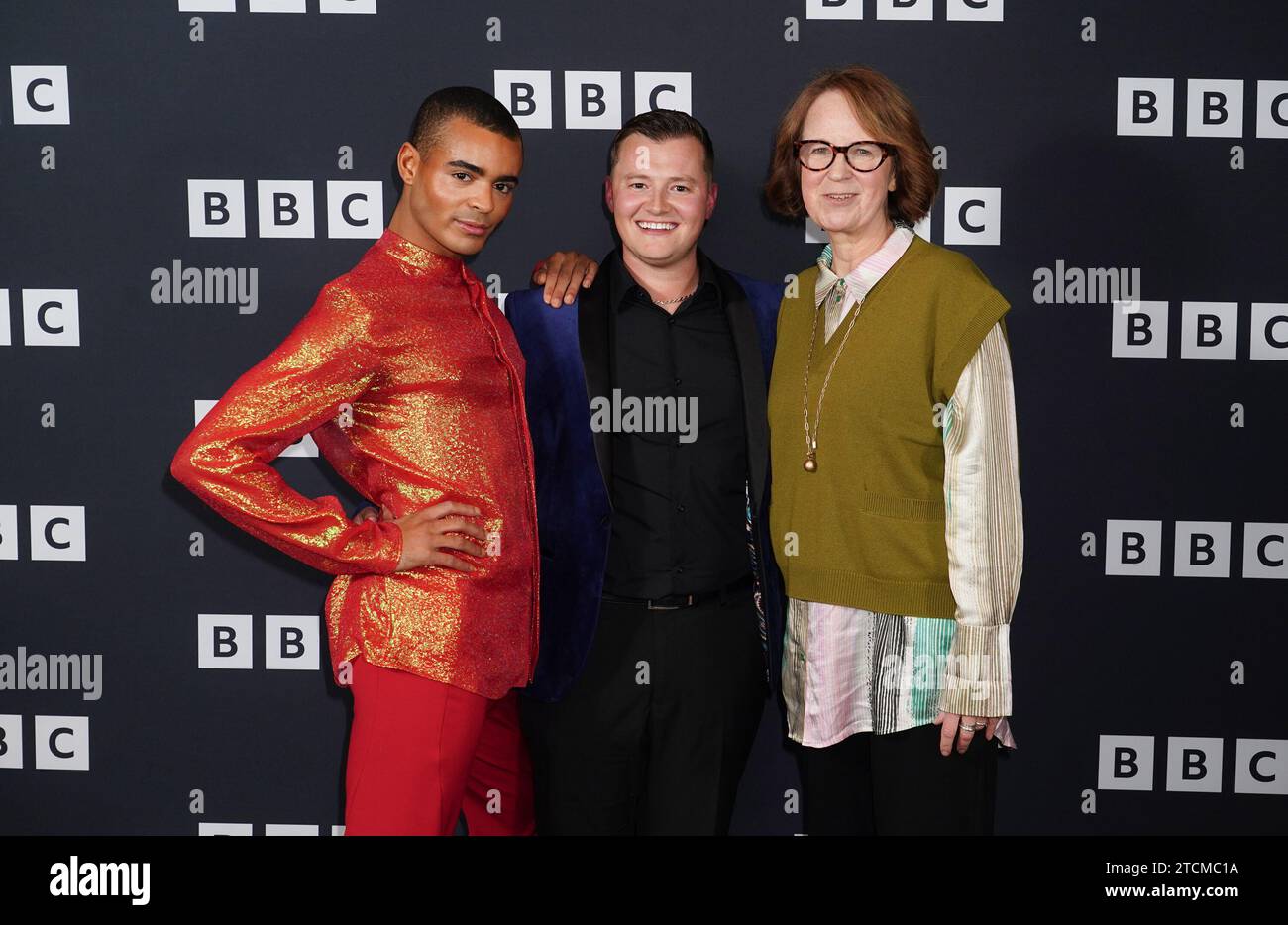 Layton Williams, Charlie Wernham and Vicki Pepperdine attend a BBC ...