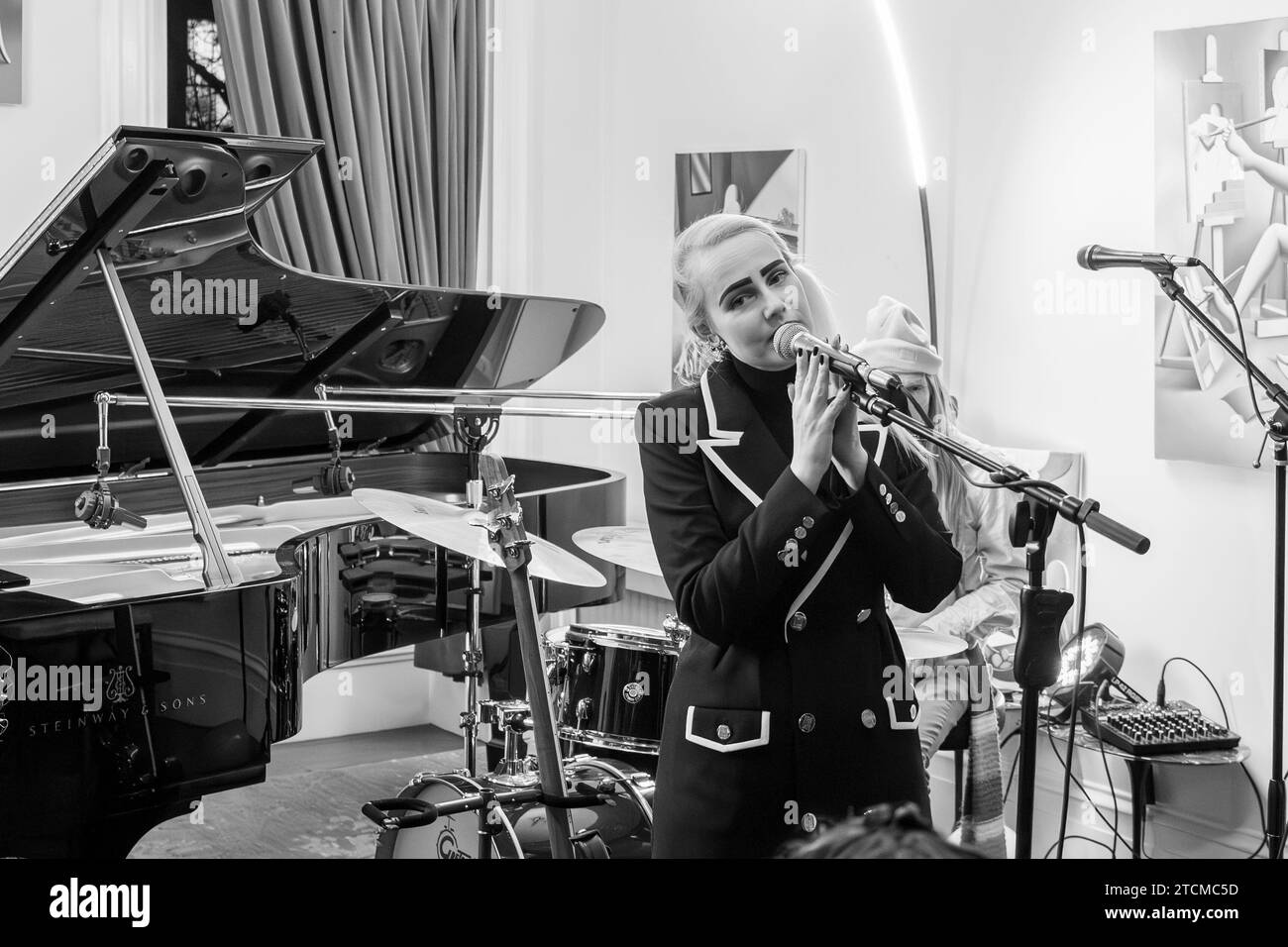 attends Adam Sands birthday at Mark Kostabi's Chelsea townhouse in New ...