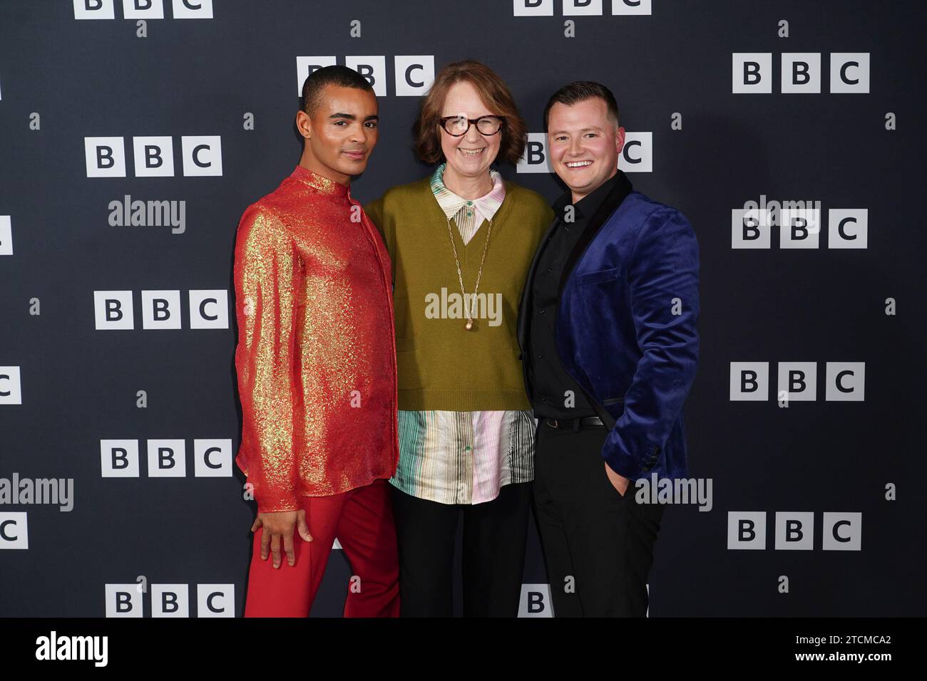 Layton Williams, Vicki Pepperdine and Charlie Wernham attend a BBC ...