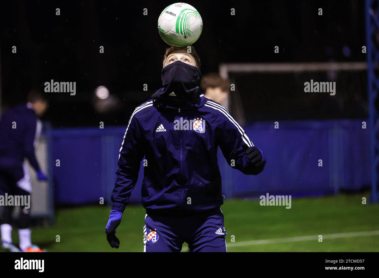 Zagreb, Croatia. 13th Dec, 2023. Maxime Bernauer of Dinamo Zagreb ...