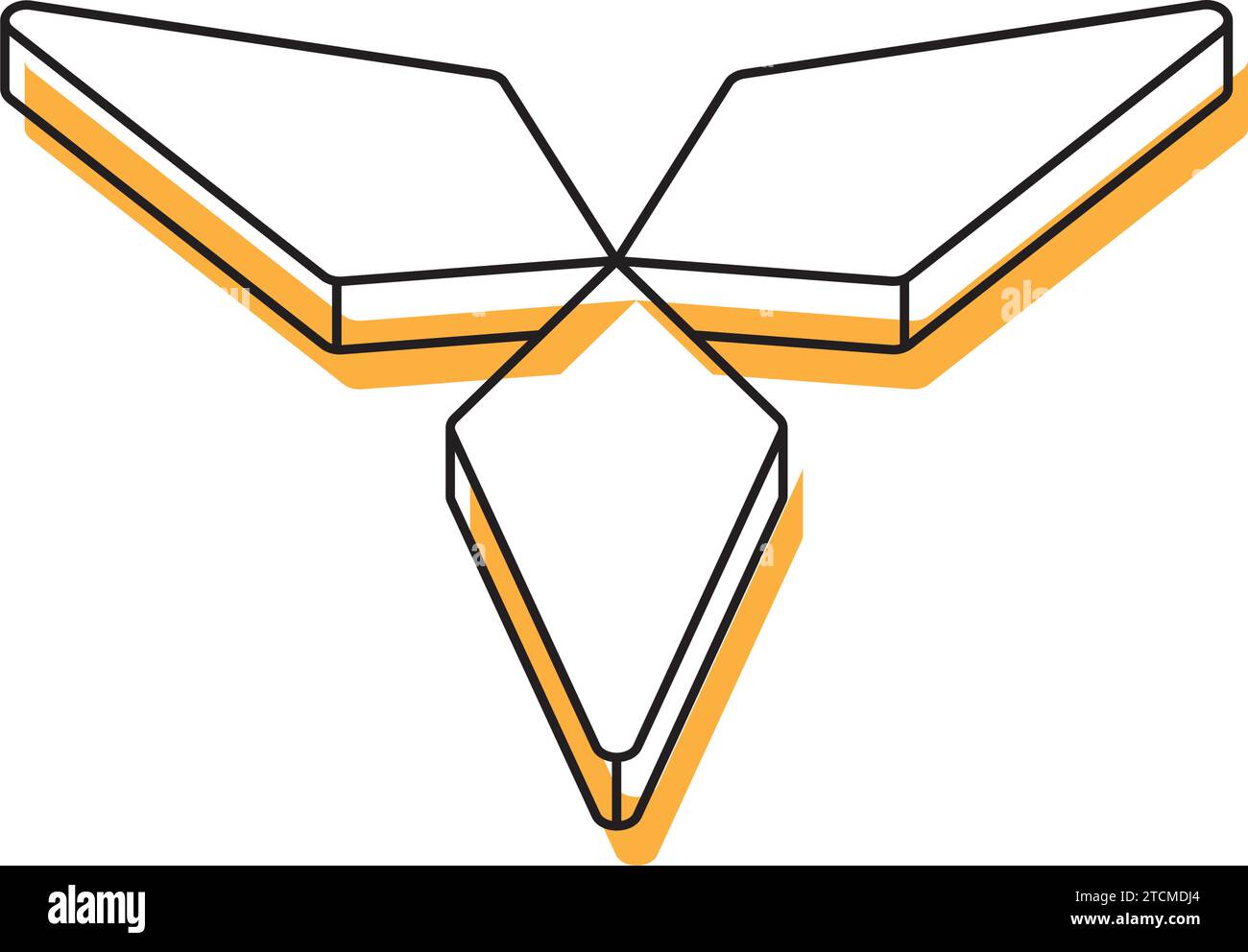 2d isometric star shape icon Vector Stock Vector Image & Art - Alamy