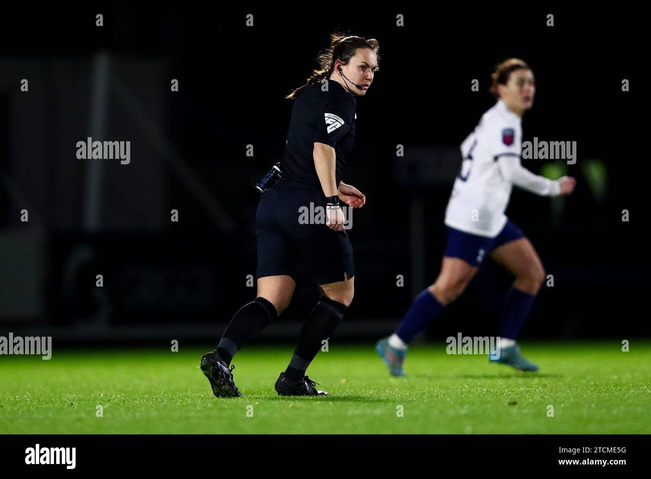 London Uk 13th Dec 2023 Referee Emily Heaslip During The Fa Womens