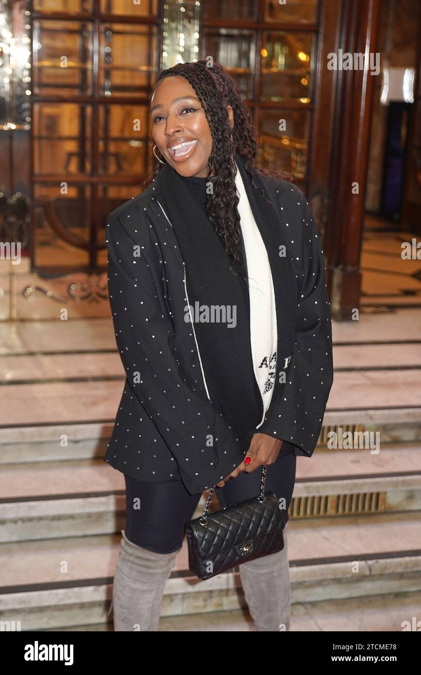 Alexandra Burke attends the opening night of Peter Pan at the London ...