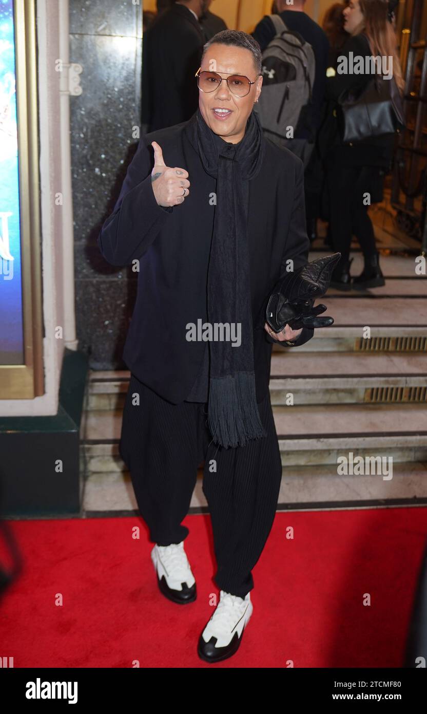 Gok Wan attends the opening night of Peter Pan at the London Palladium ...