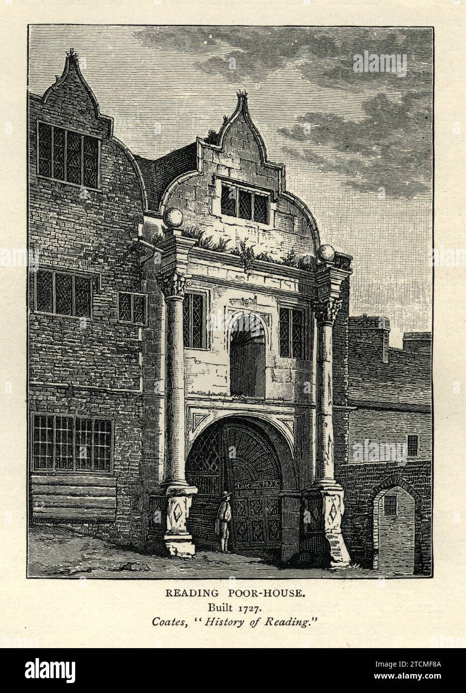 Reading Poor House, Berkshire, England, 18th Century workhouse, By 1628 ...