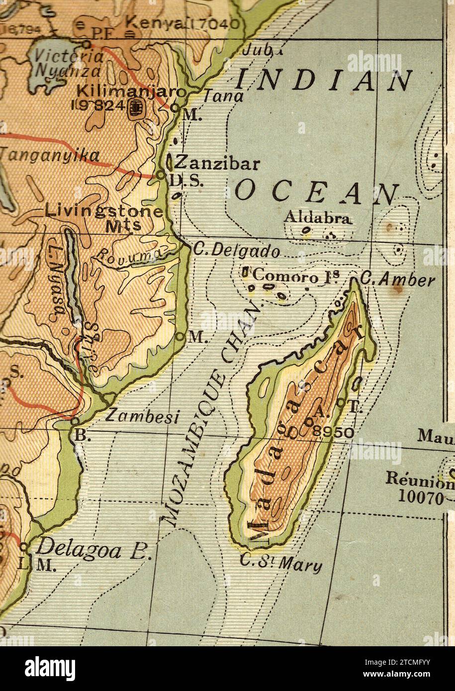 Map of rivers in south africa hi-res stock photography and images - Alamy