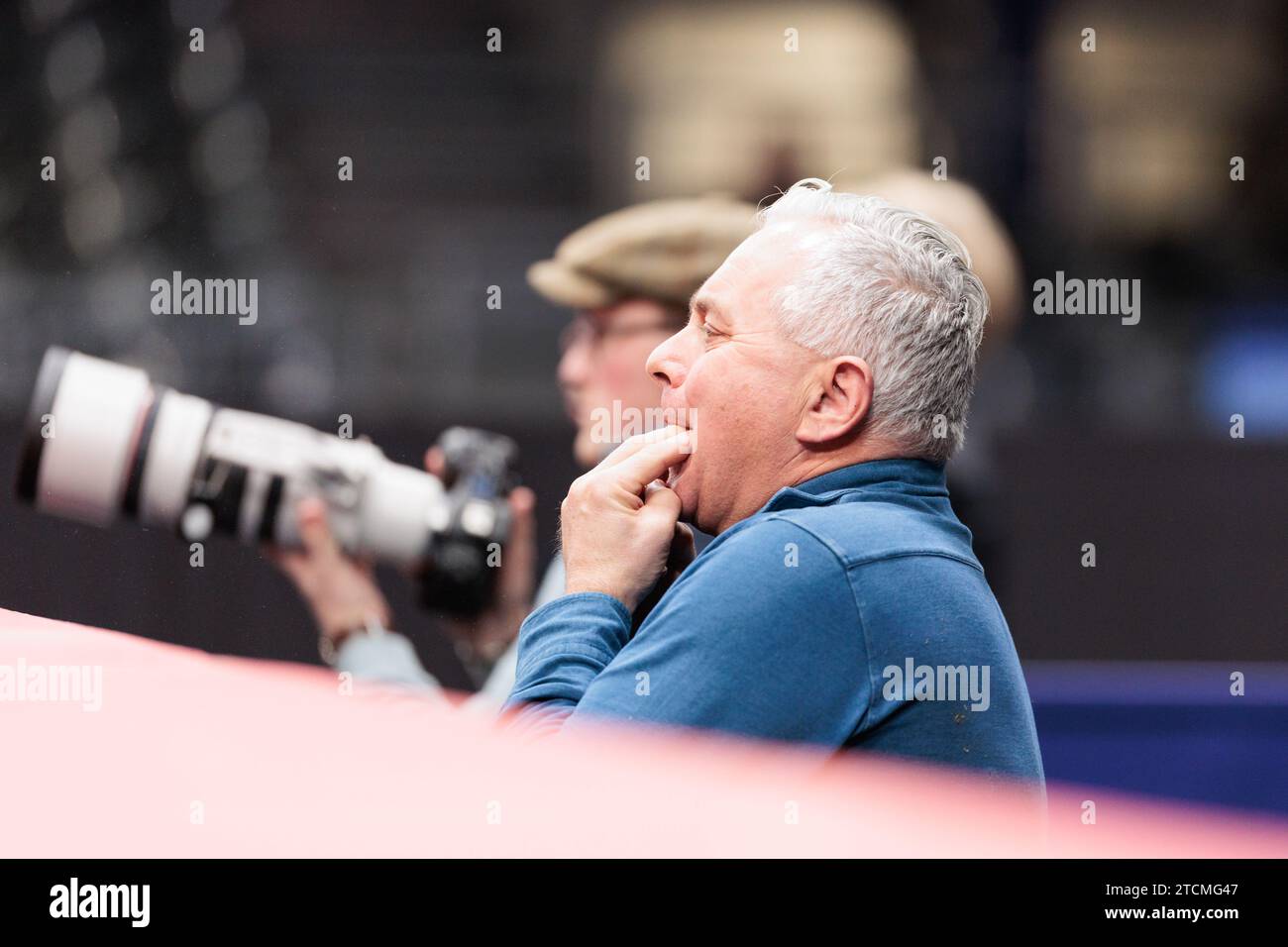 London, UK. 13th Dec, 2023. Flore de Winne of Belgium with Flynn FRH ...