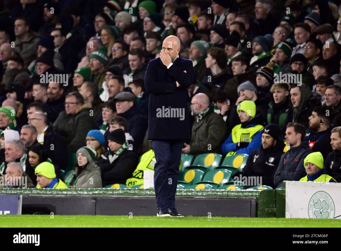 GLASGOW - Feyenoord coach Arne Slot during the UEFA Champions League ...