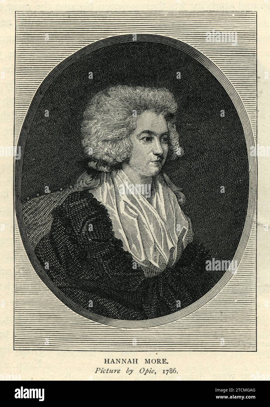 Hannah More an English religious writer, philanthropist, poet, and ...