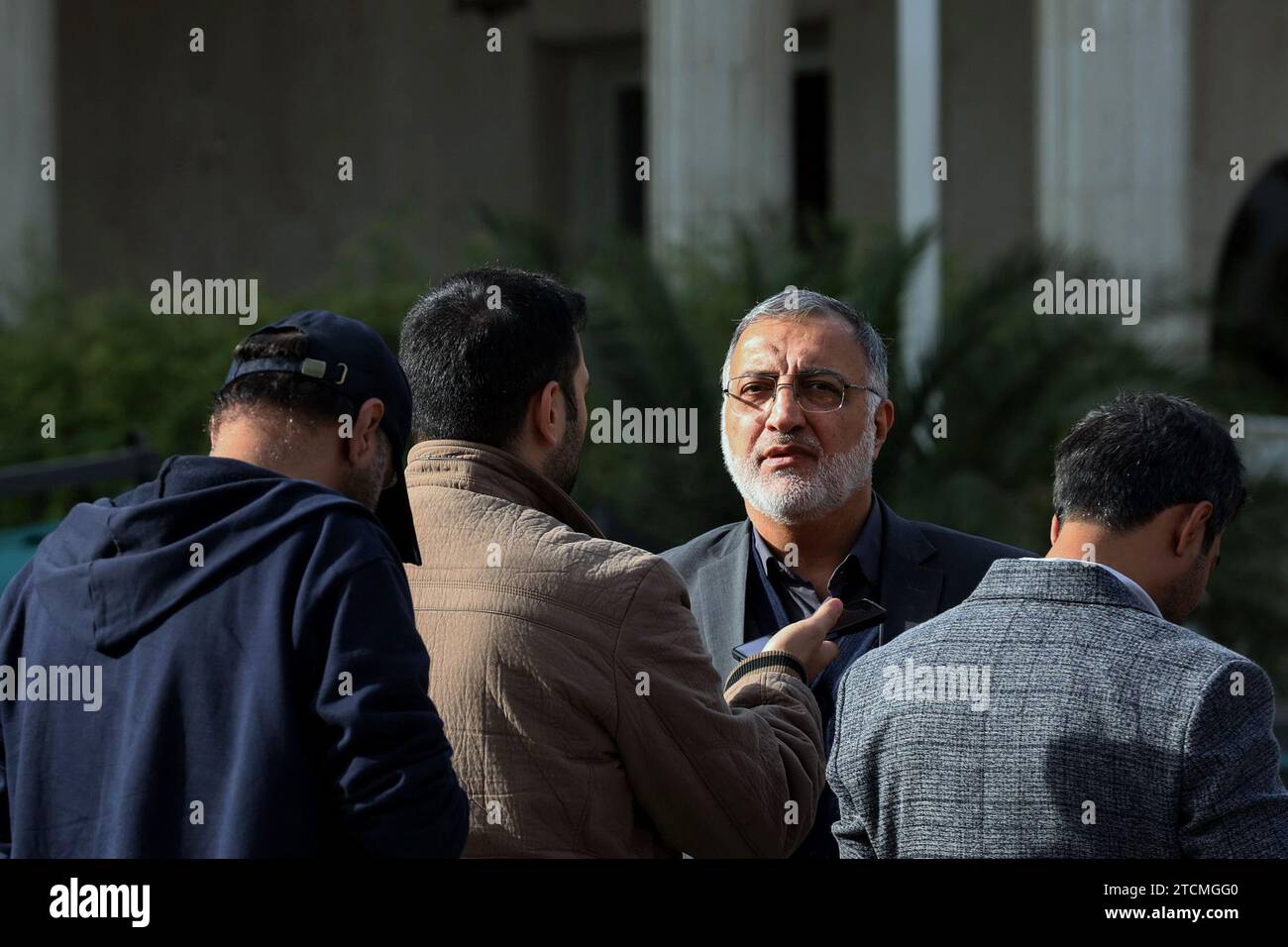 Tehran, Iran. 13th Dec, 2023. Mayor of Tehran, ALIREZA ZAKANI, speaks ...