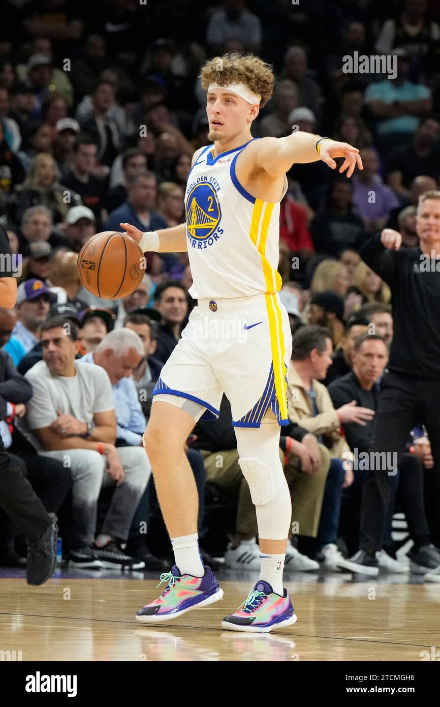 Golden State Warriors guard Brandin Podziemski (2) during the first ...