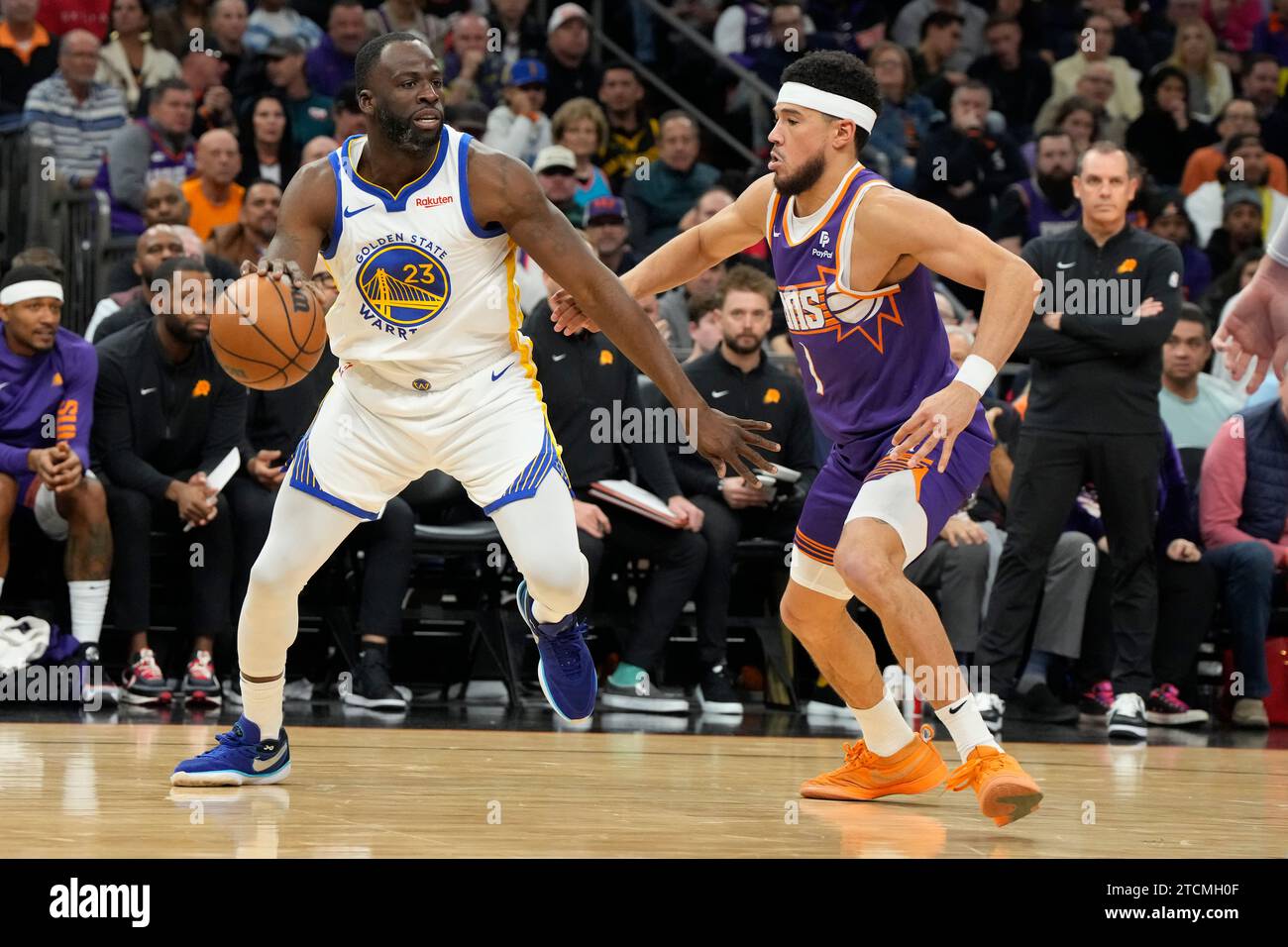 Golden State Warriors forward Draymond Green (23) during the first half ...