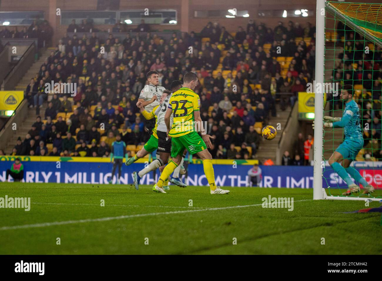 Norwich on Wednesday 13th December 2023. Sheffield Wednesday Bailey-Tye ...