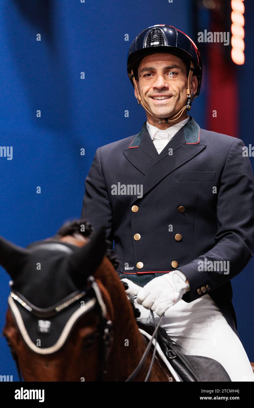 London, UK. 13th Dec, 2023. Alexandre Ayache of France with Jolene ...