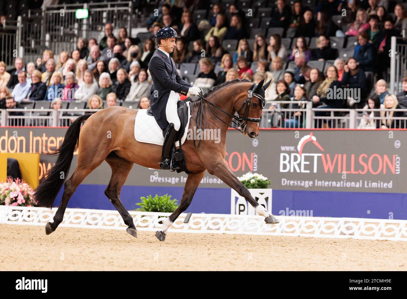 London, UK. 13th Dec, 2023. Alexandre Ayache of France with Jolene ...