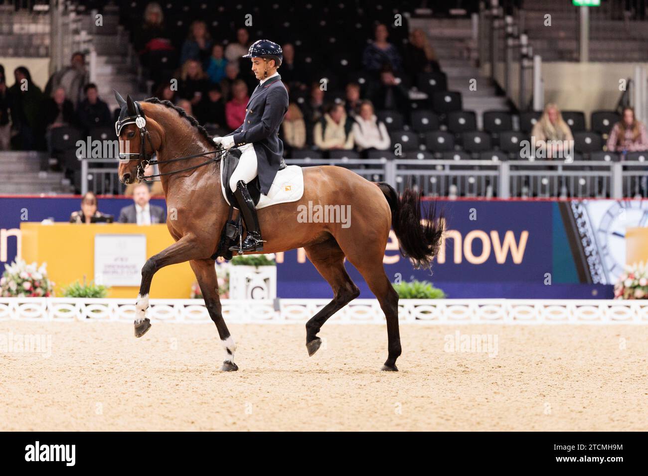 London, UK. 13th Dec, 2023. Alexandre Ayache of France with Jolene ...