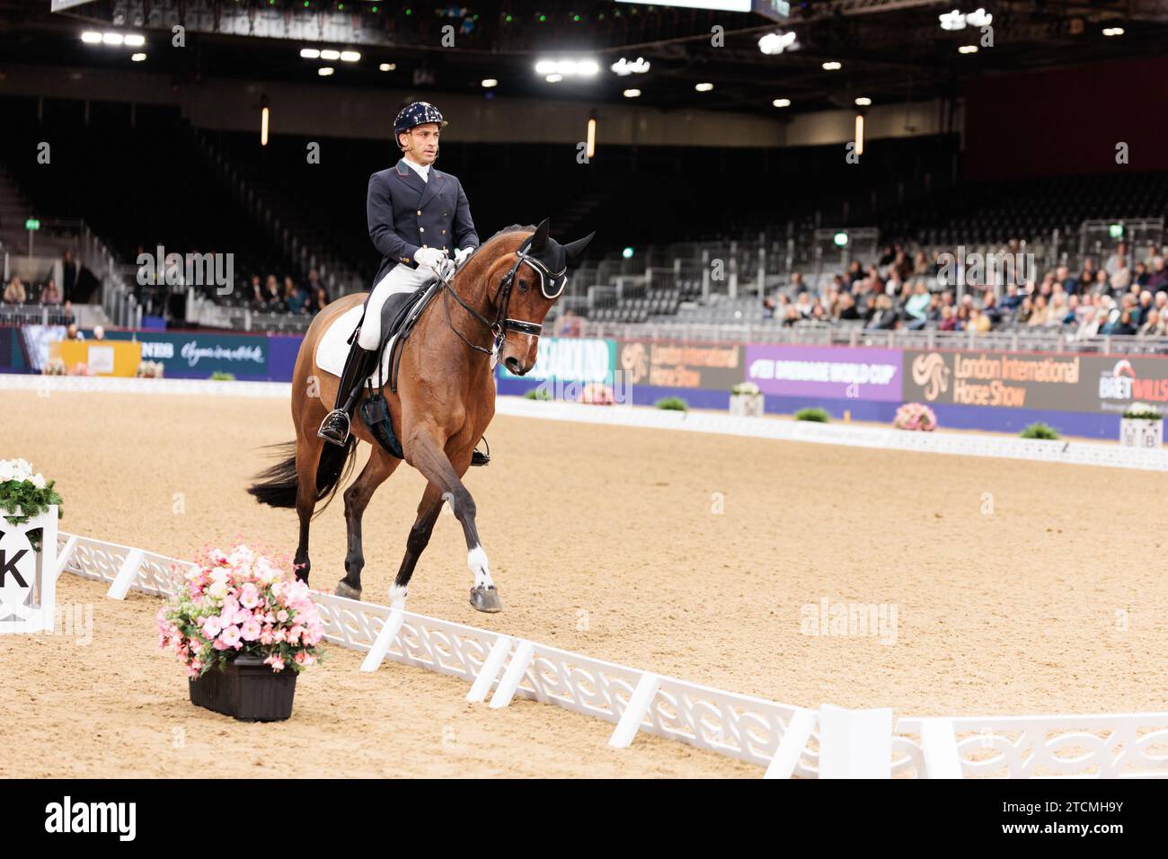 London, UK. 13th Dec, 2023. Alexandre Ayache of France with Jolene ...