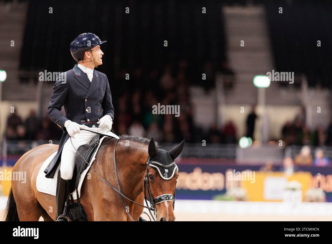 London, UK. 13th Dec, 2023. Alexandre Ayache of France with Jolene ...