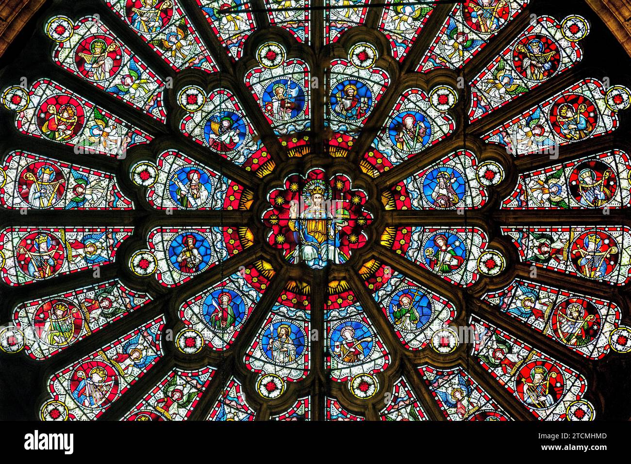 15th century rose window hi-res stock photography and images - Alamy