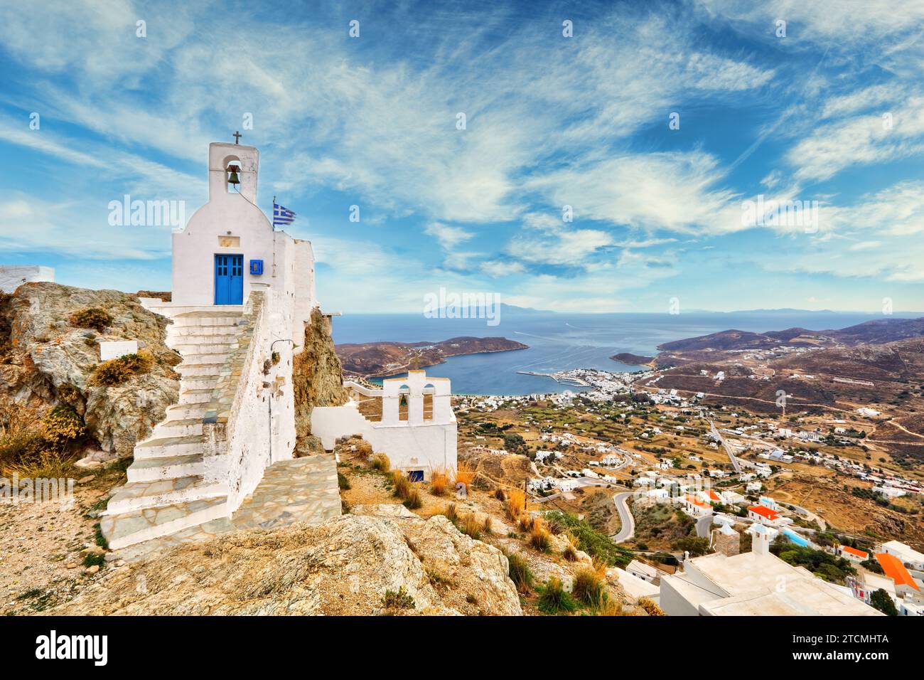 The churches Agios Konstantinos and Agios Ioannis the Theologian at the ...